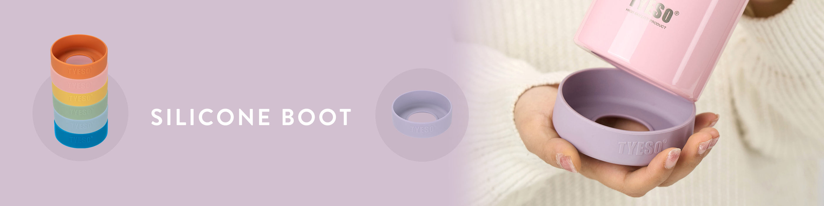 Silicone Bottle Boots for Tumbler & Mug Protection | Tyeso® Official